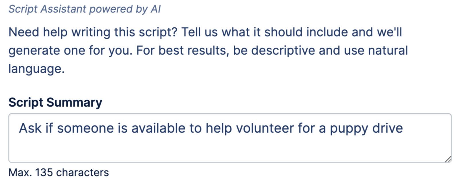 How do I use the AI-Powered Script Assistant? – Hustle