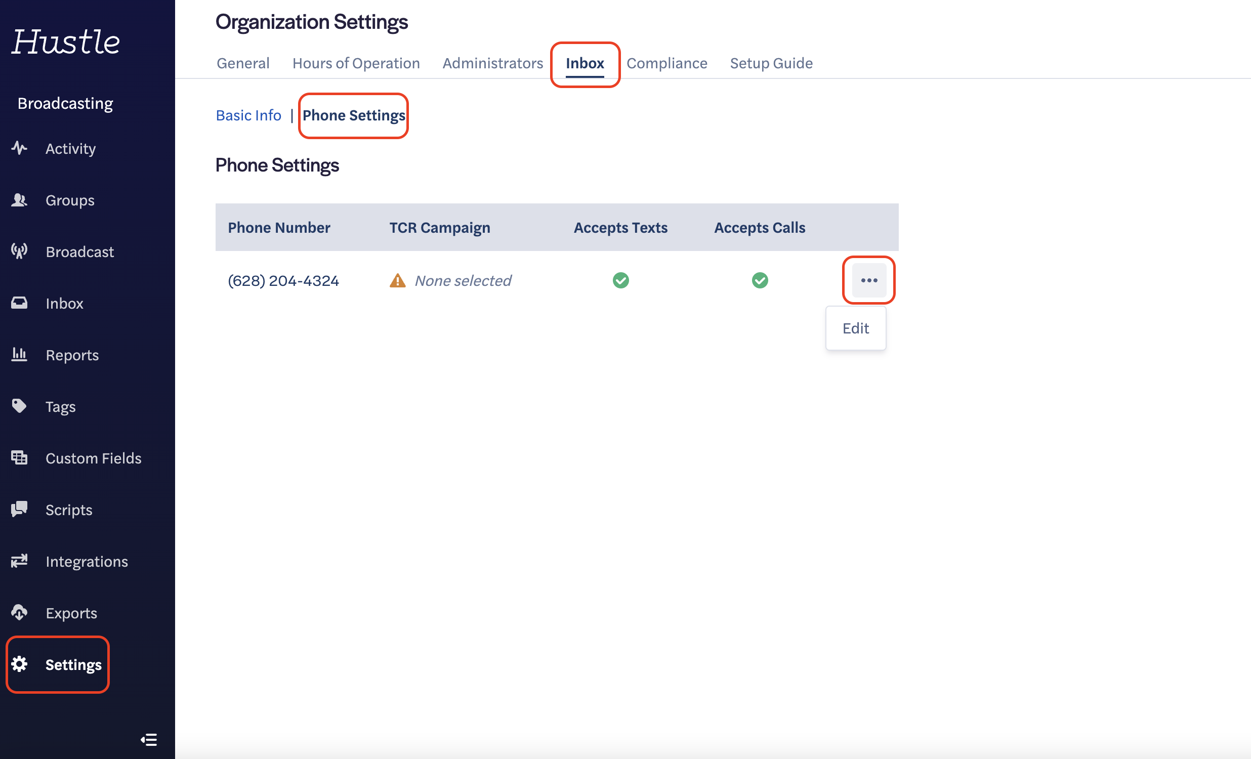 How do I use the Inbox? – Hustle